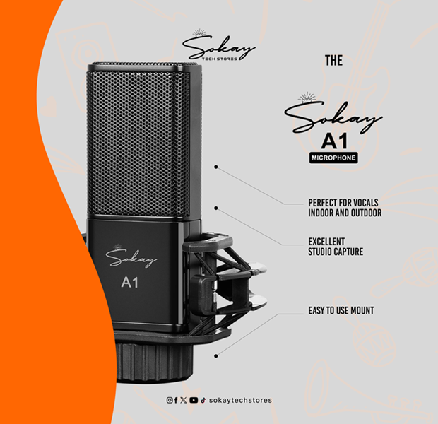 [NEWS] Experience Smooth Audio Production With Sokay A1 Microphone ...