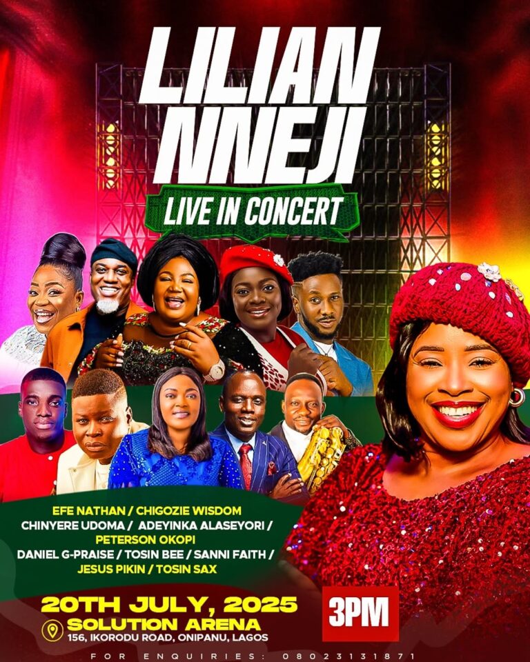 [EVENT] Lilian Nneji Live in Concert | 20th July 2025 - Naija Gospel